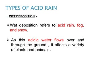 ACID RAIN IN THE ATMOSPHERE POLLUTANT EFFECT.pptx