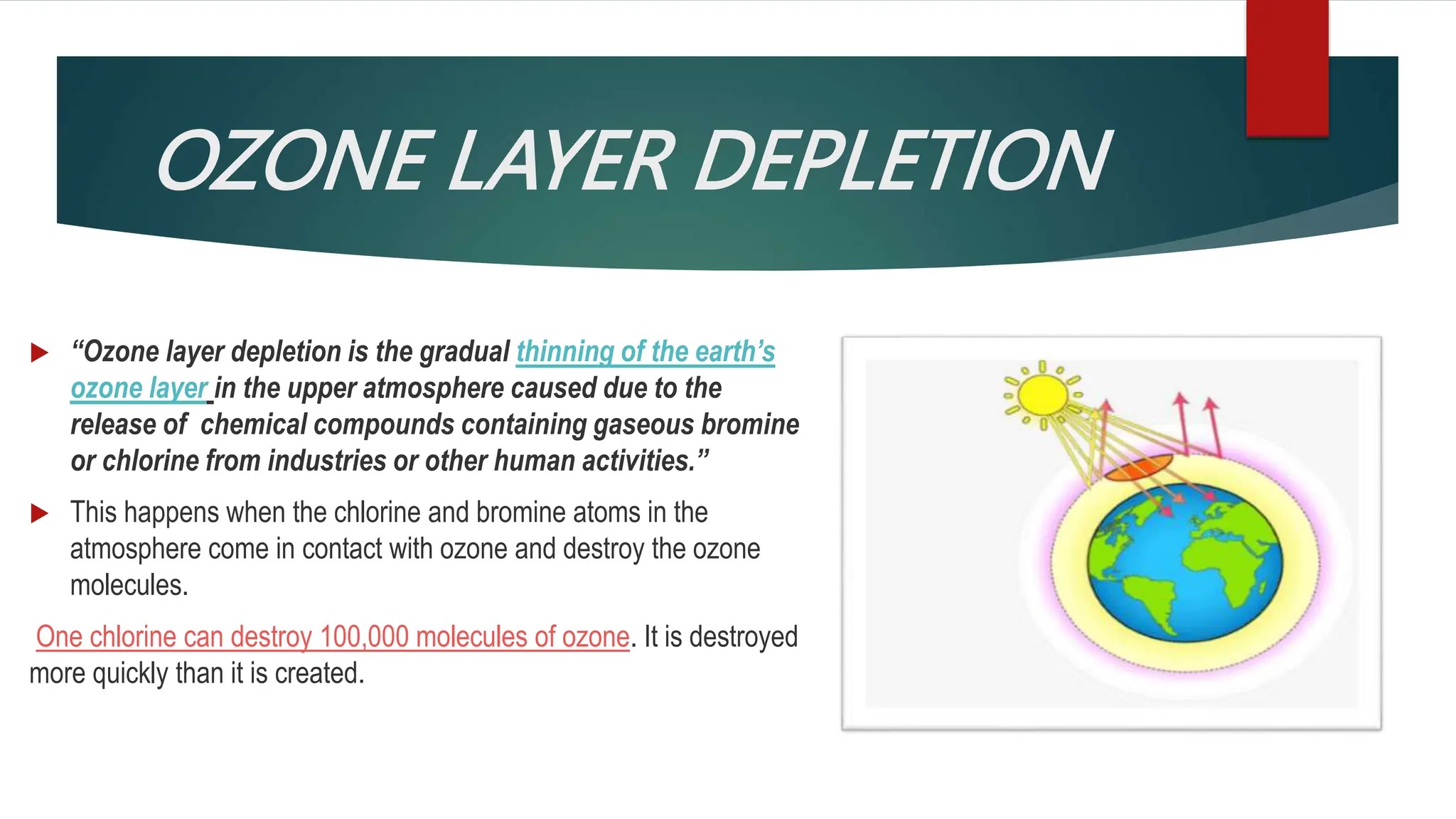 ACID RAIN AND CHEMISTRY OF OZONE LAYER DEPLETION | PPTX