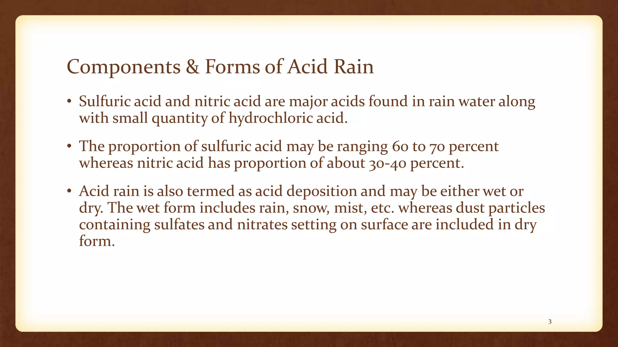Acid rain | PPTX