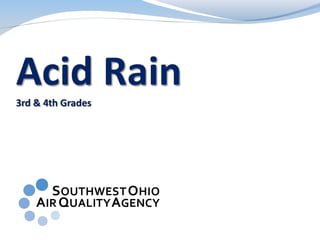Acid Rain for 3rd & 4th Graders | PPT