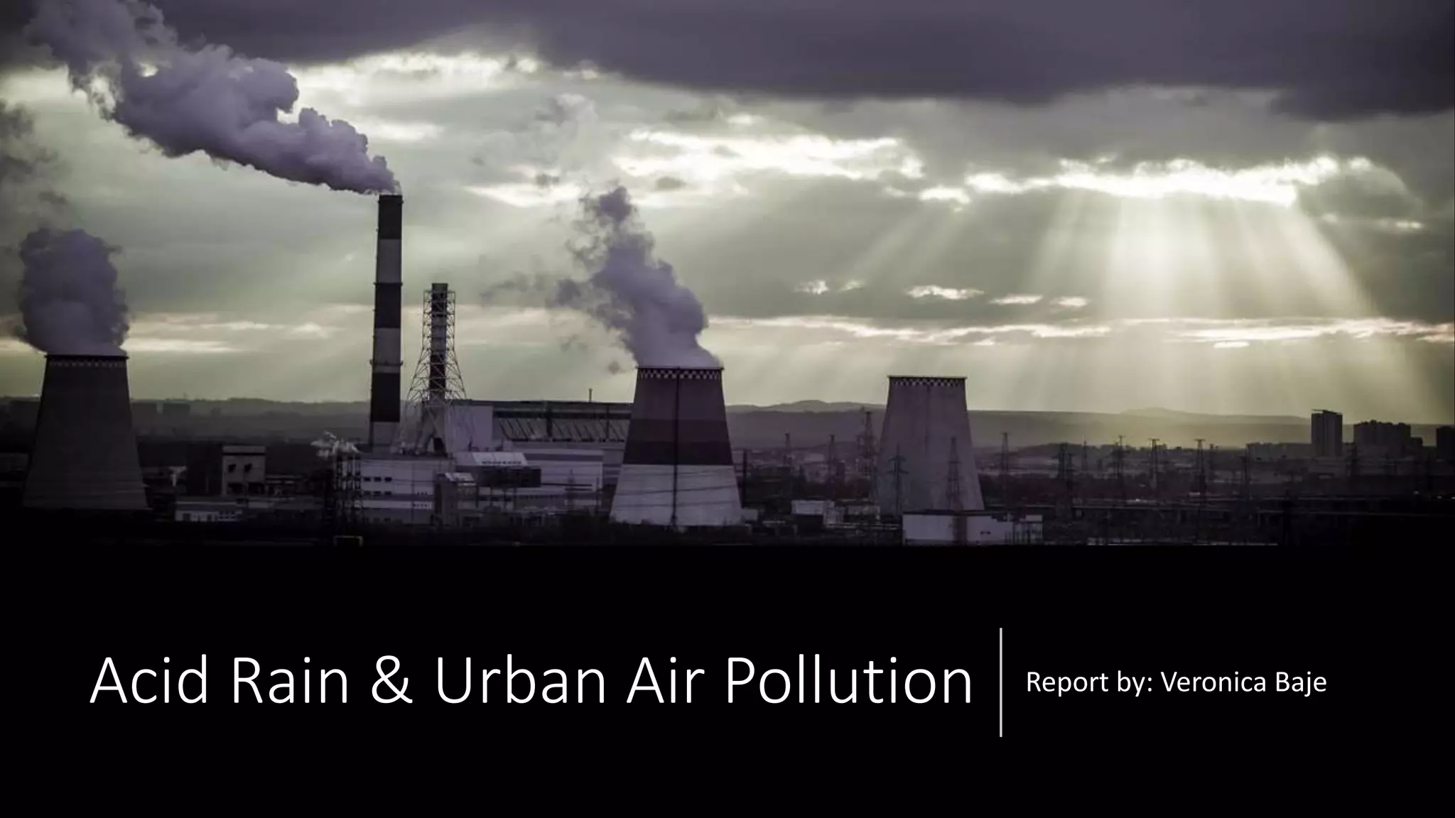 Acid Rain and Air Pollution | PPTX
