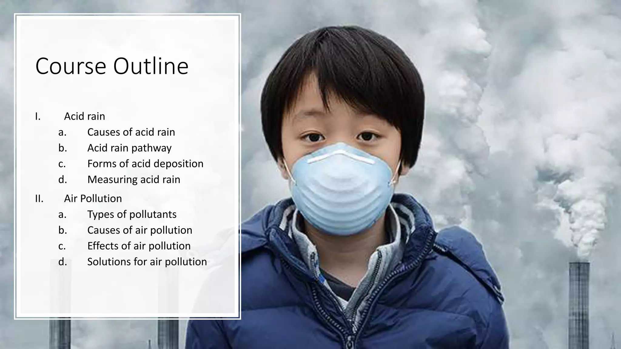 Acid Rain and Air Pollution | PPTX