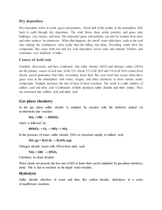 Acid rain | DOCX