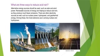 Acid rain PPT.pptx science topic continuing professional development | PPTX