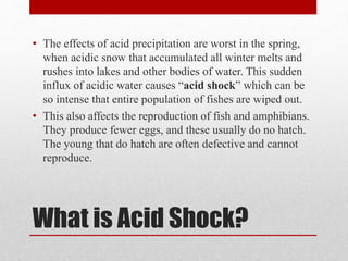 Acid rains | PPTX