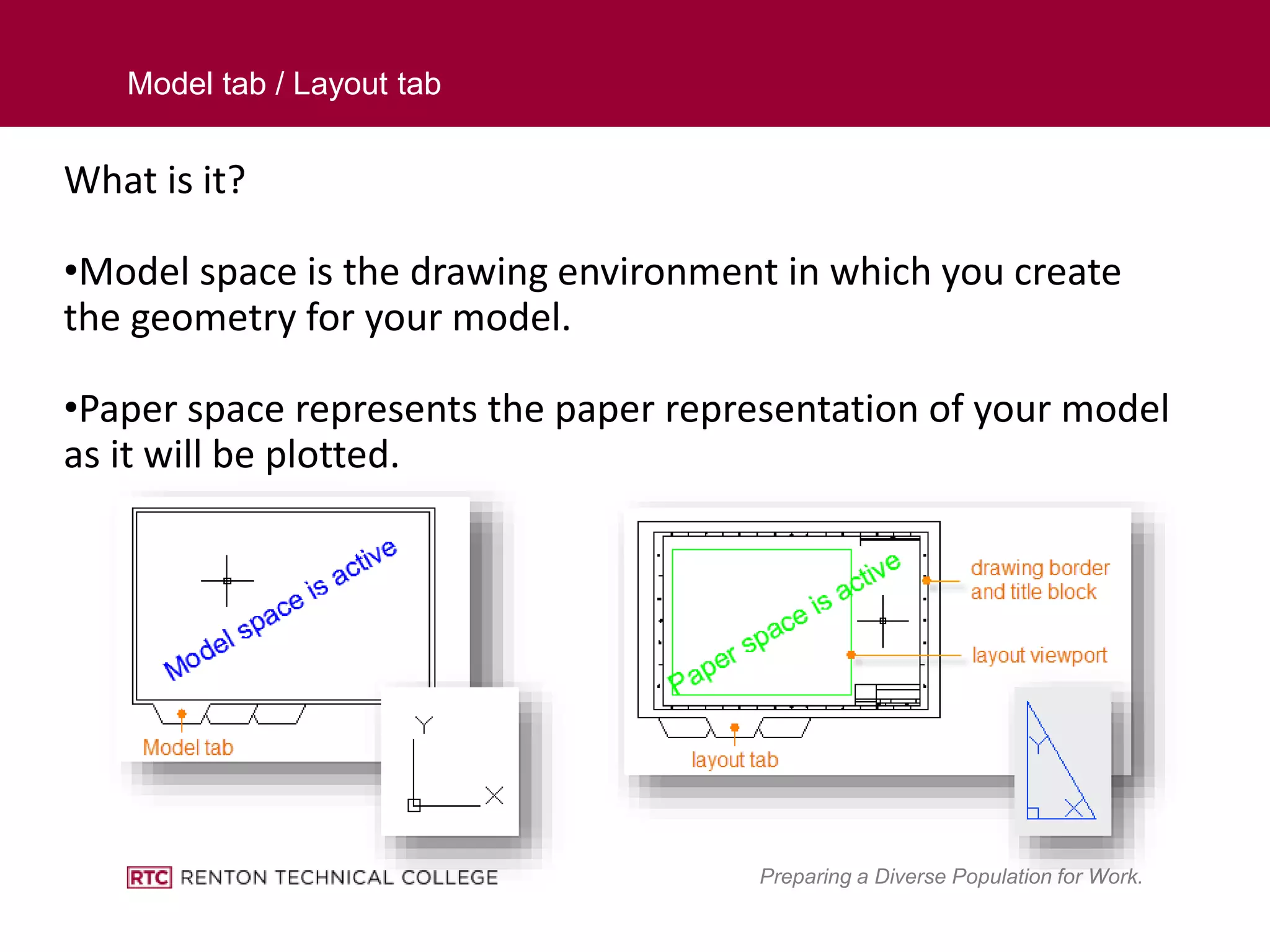 AutoCAD drawing layout using layout tool | PPTX