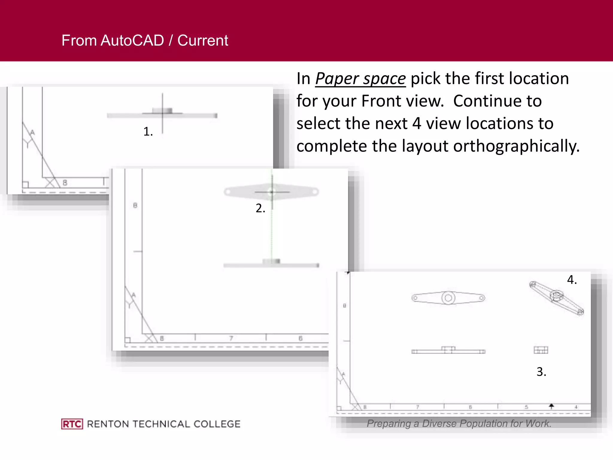 AutoCAD drawing layout using layout tool | PPTX