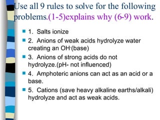 acids and bases | PPT