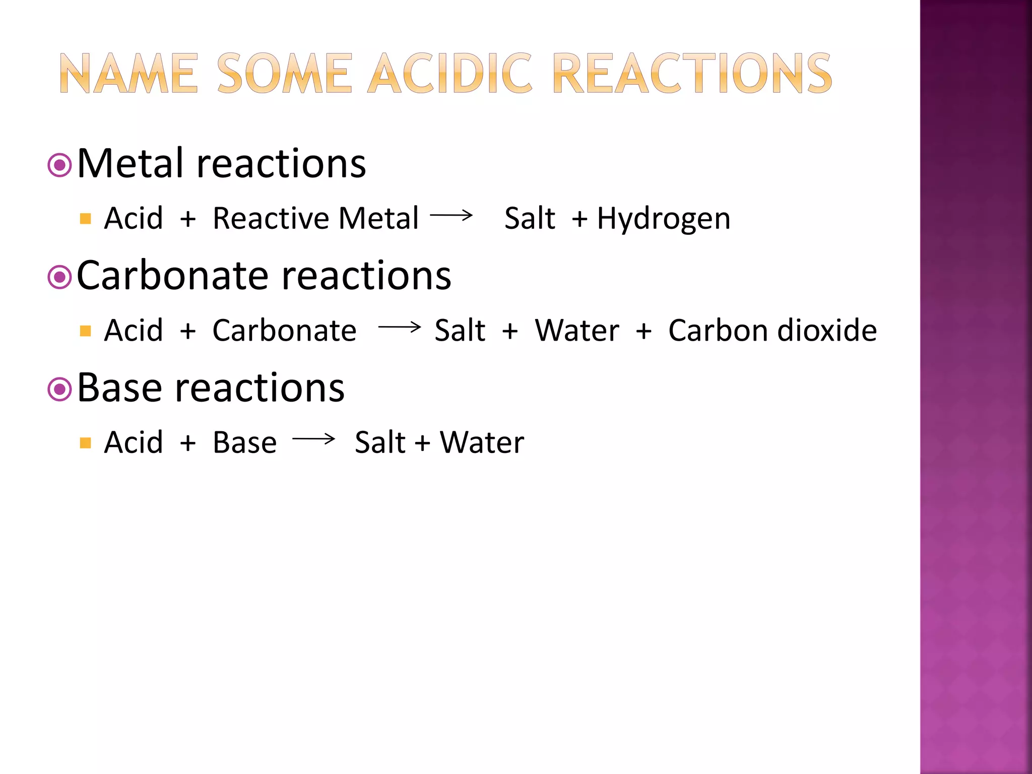 Acids And Alkali | PDF