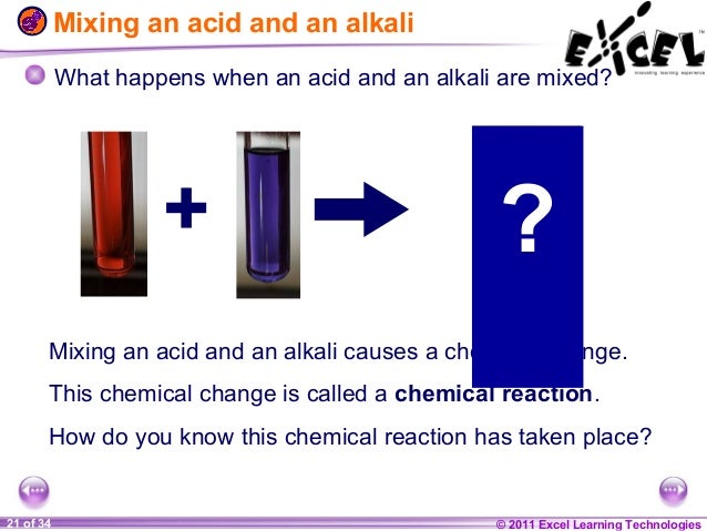 Acids and alkalis