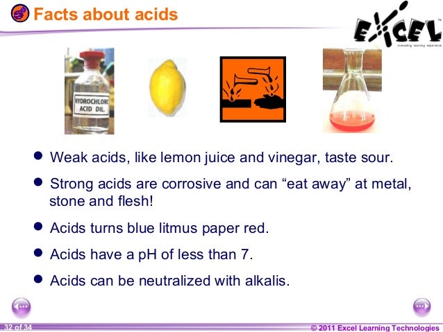 Acids and alkalis
