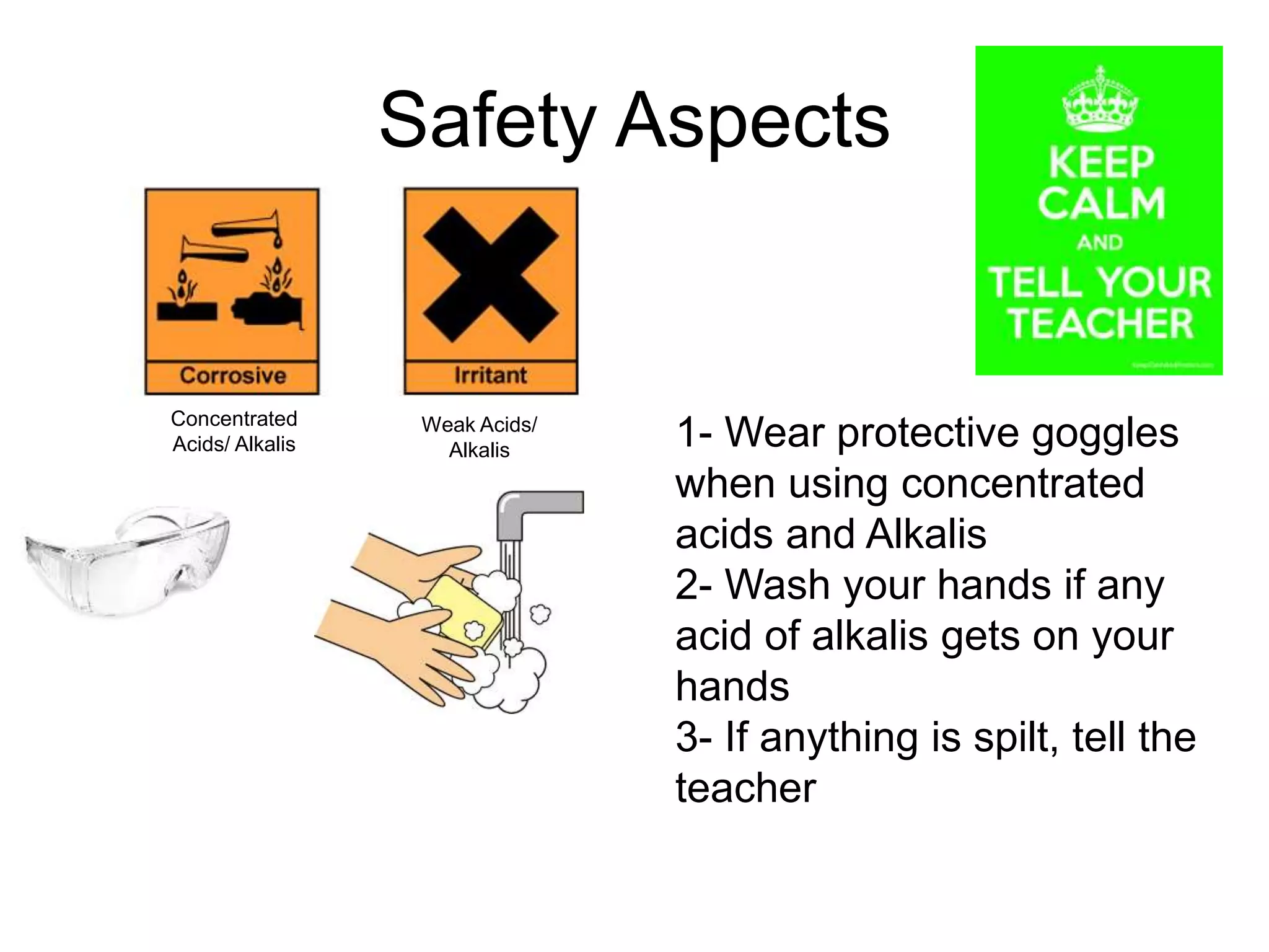 Acids and alkalis teaching interview | PPTX