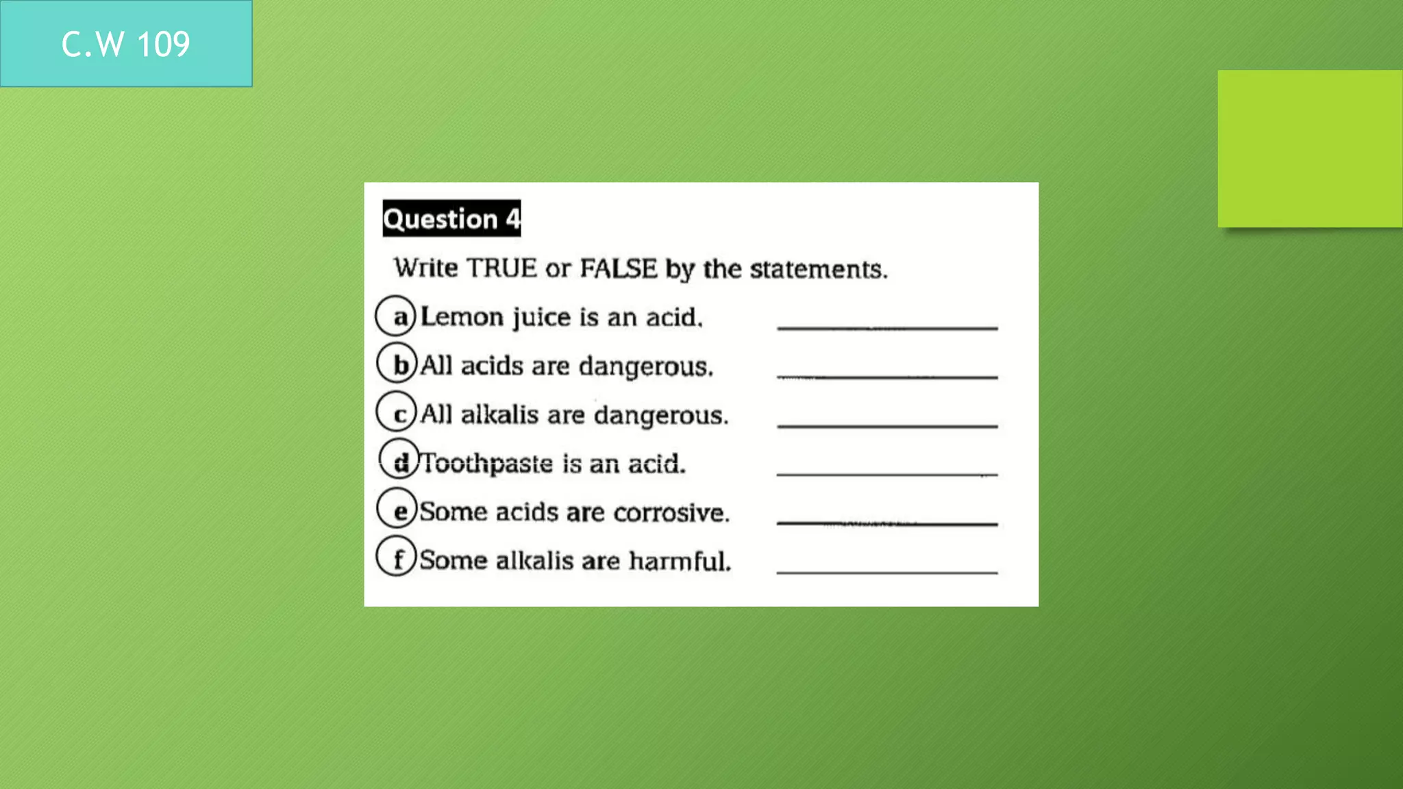 Acids and alkalis 2 | PPTX