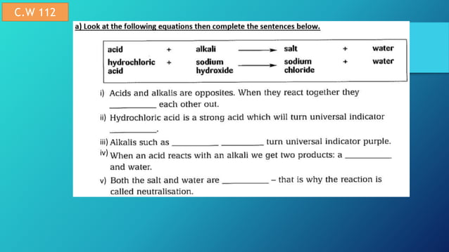 Acids and alkalis 3 | PPT