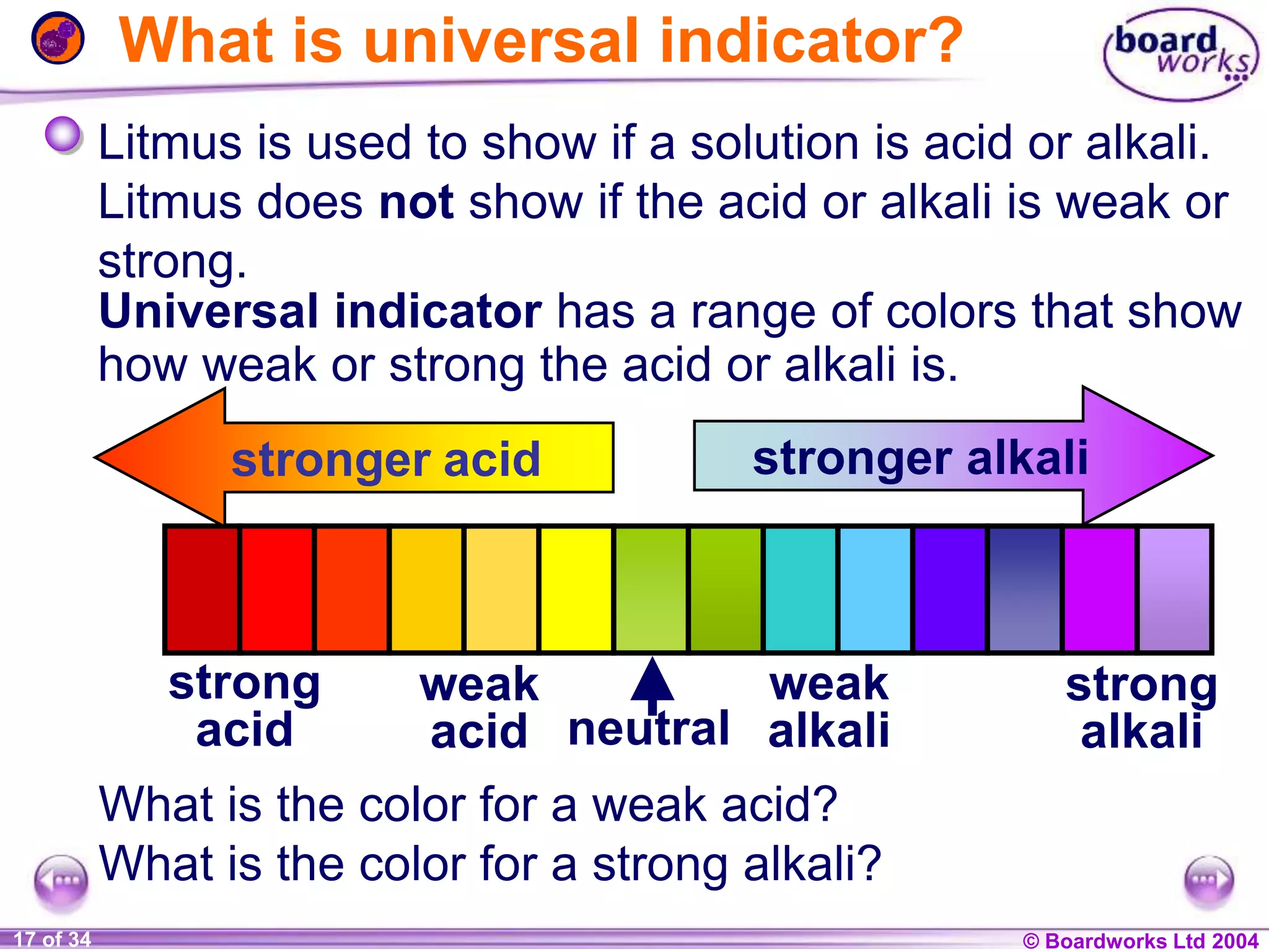 Acids and Alkalis | PPTX