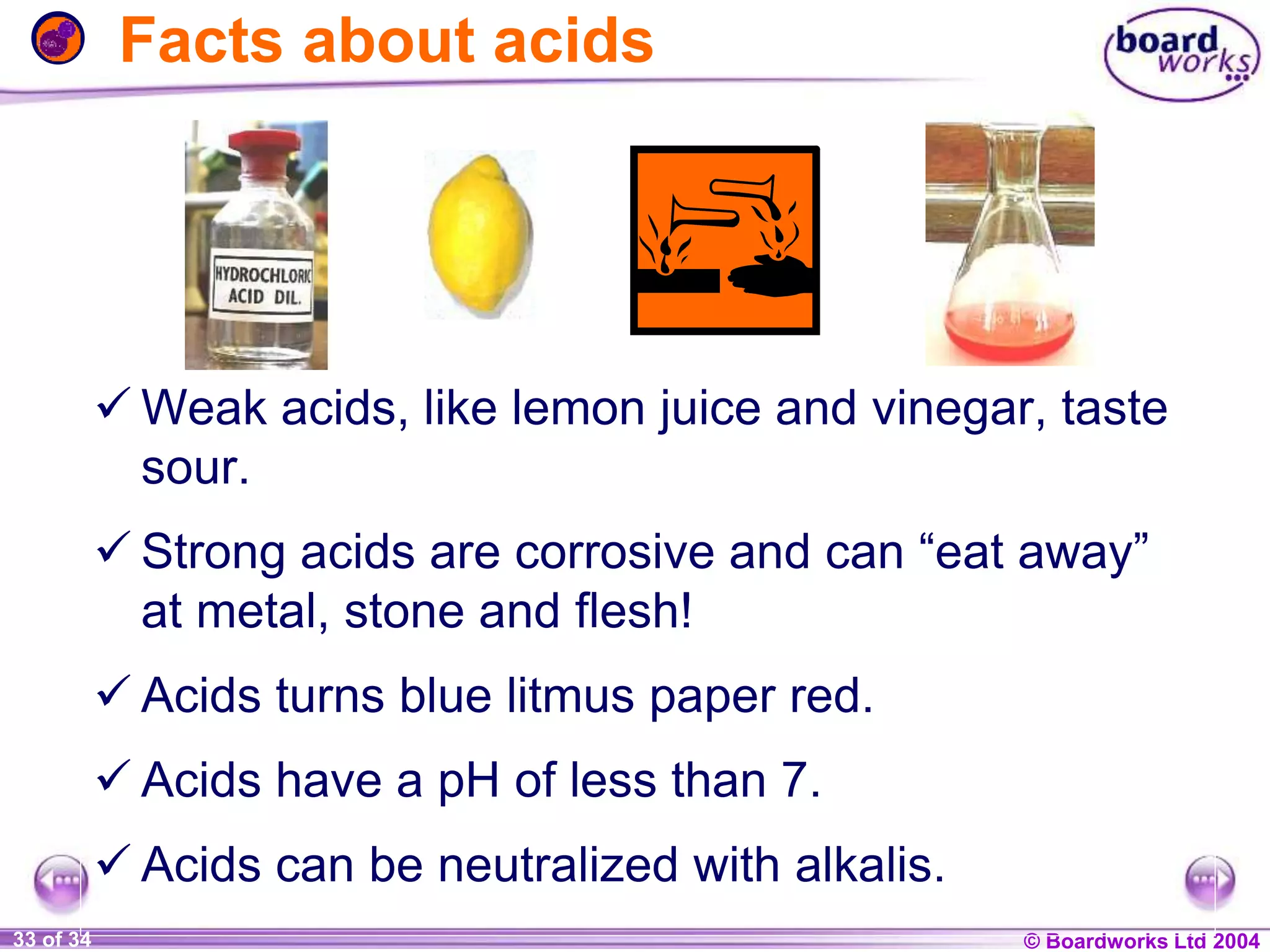 Acids and Alkalis | PPTX