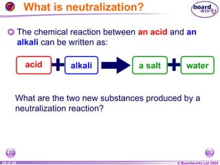Acids and Alkalis | PPTX