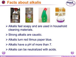 Acids and Alkalis | PPTX