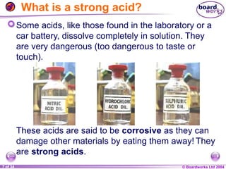 Acids and Alkalis | PPTX