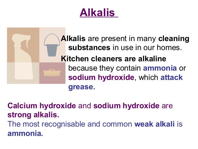 Acids and alkalis