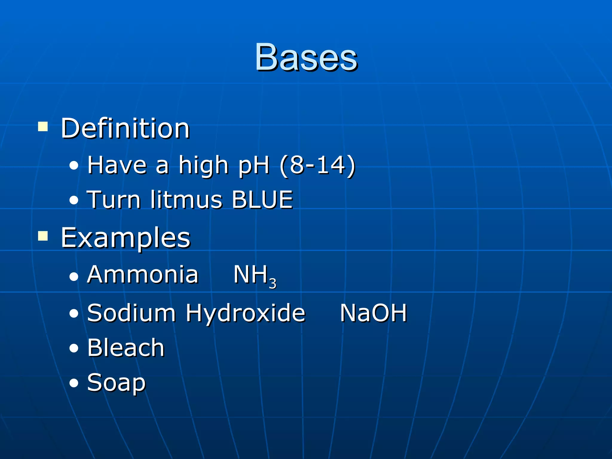 Acids And Bases | PPT