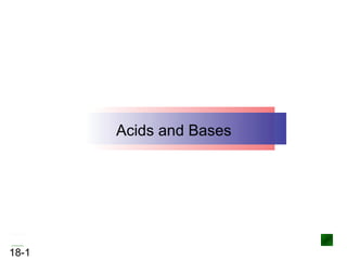 Acids and bases | PPT