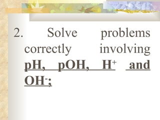 Acids and bases | PPT