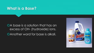 Acids and bases | PPT