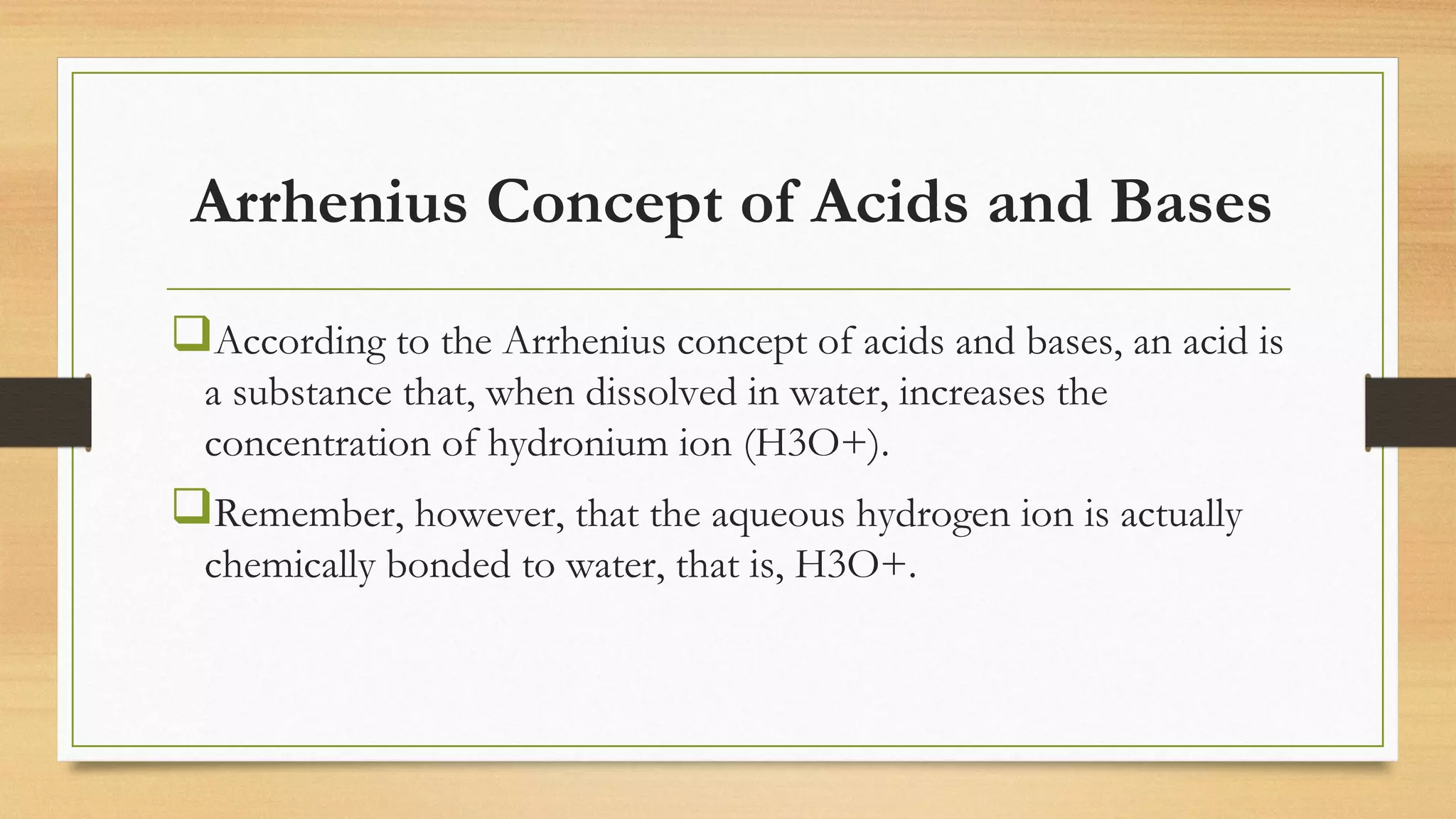 Acids and bases | PPT