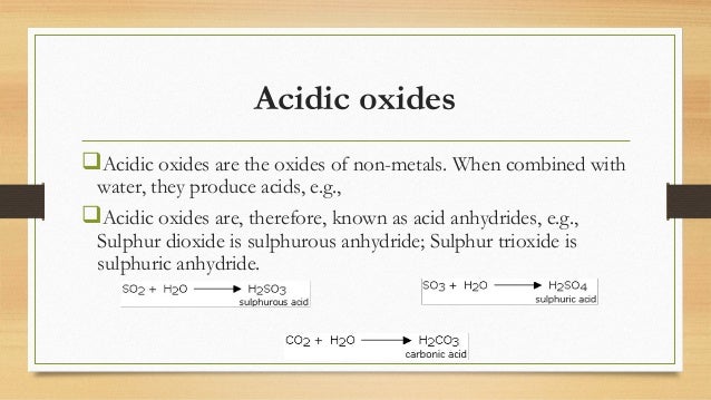 Acids and bases