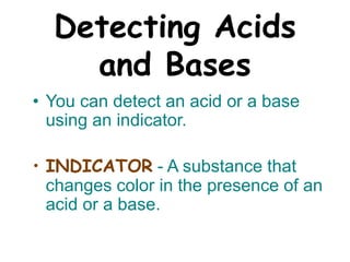 Acids and bases | PPTX | Chemistry | Science