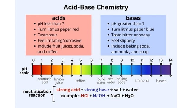 Acids and bases and their theories, pH measurement | PPT