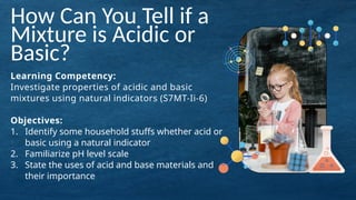 Acids and bases Examples, Properties and Differences | PPTX