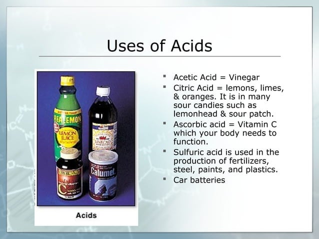 Acids and bases - a simple overview for students | PPT