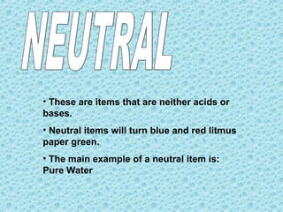 Acids and bases and salts | PPT