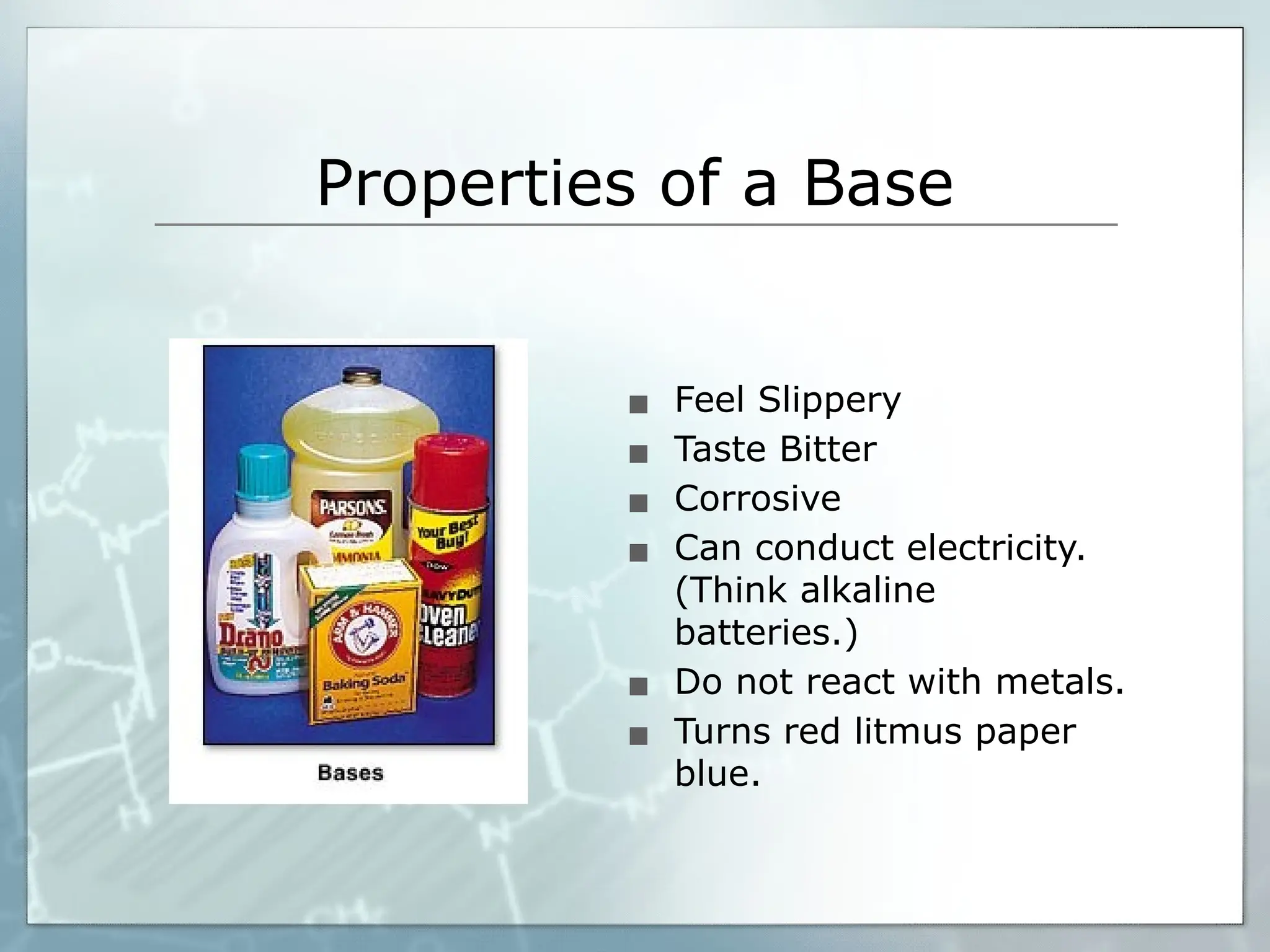 Acids and bases: Definition, Examples and different theories or ...