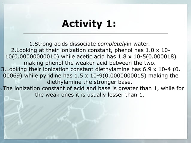 Acids and bases power point presentation | PPT