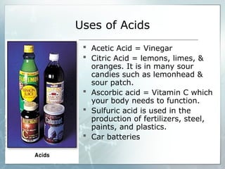 Acids and bases power point presentation | PPT