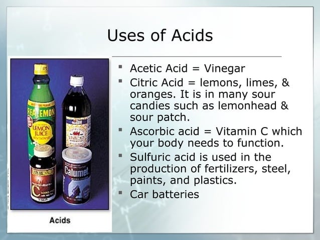 Acids and bases power point presentation | PPT