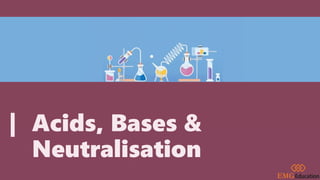 Acids and Bases PPT for EMG program grade 9 | PDF