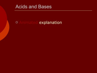 Acids and bases ppt notes | PPT