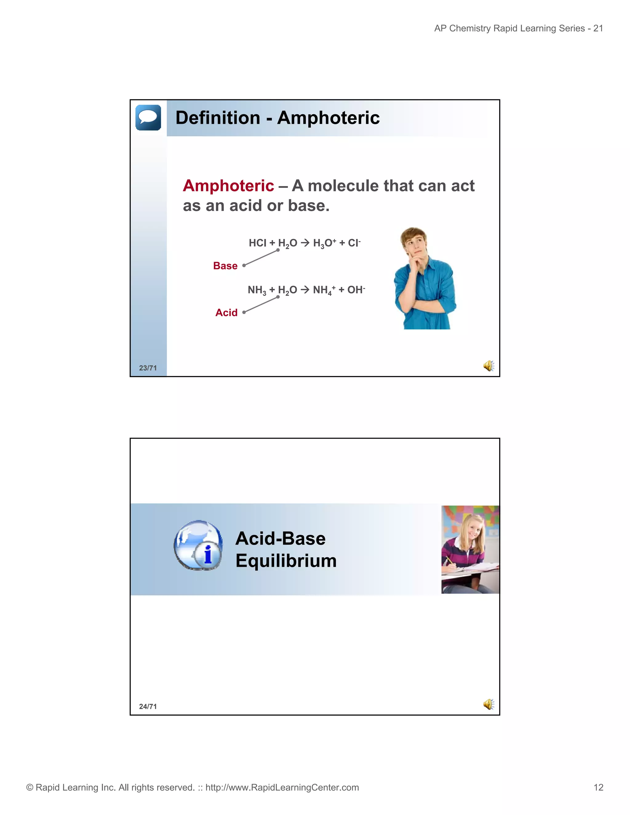 Acids andbases slides | PDF