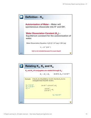 Acids andbases slides | PDF