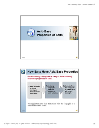 Acids andbases slides | PDF