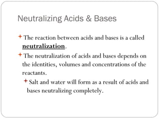 Acids bases | PPT