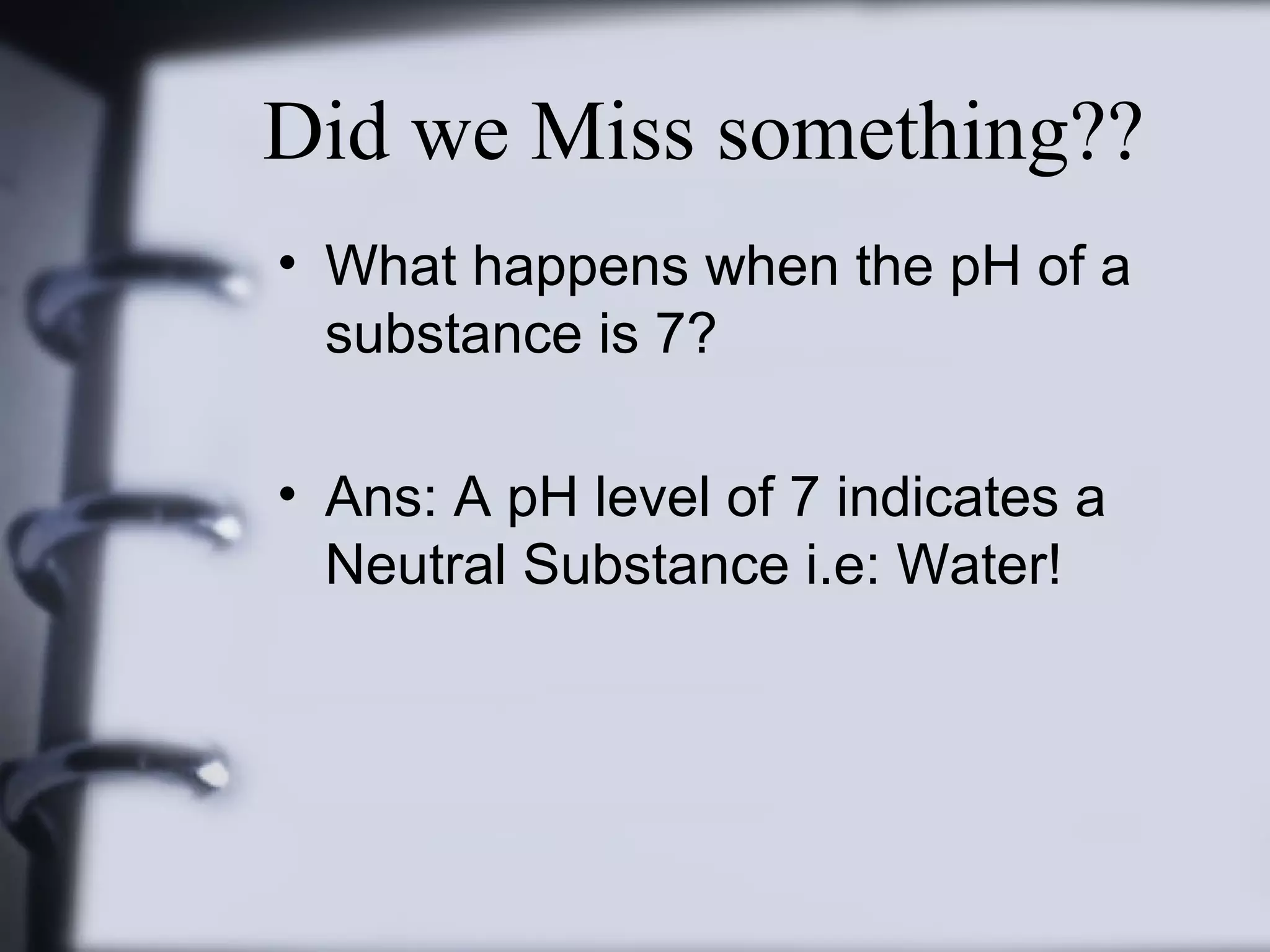 Acids & bases | PPT | Chemistry | Science
