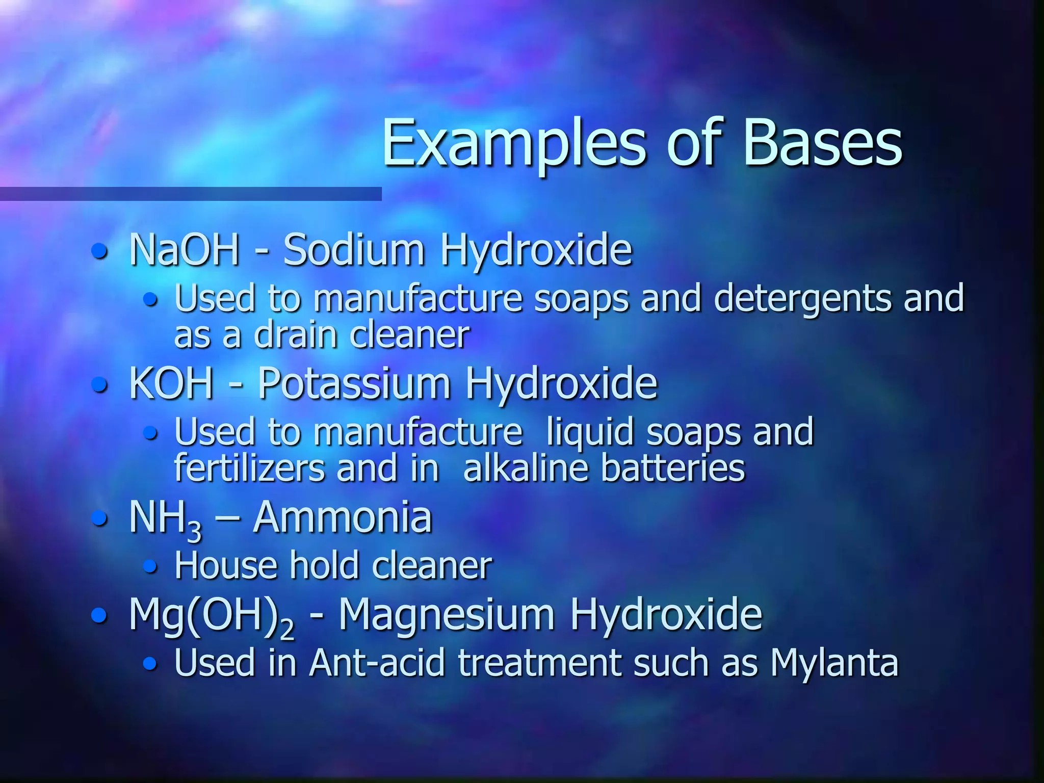 An Introduction Acids, Bases and pH | PPTX