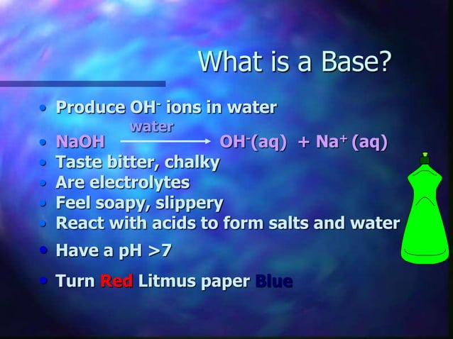 An Introduction Acids, Bases and pH | PPTX | Chemistry | Science