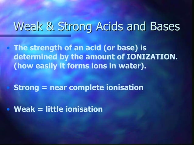 An Introduction Acids, Bases and pH | PPTX | Chemistry | Science