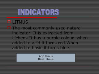 05. Acids,bases and salts by Dilip Kumar Chandra | PPT